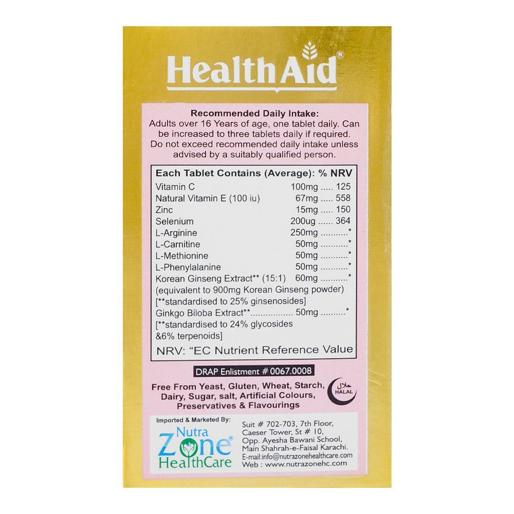 Buy Nutra Zone Healthcare Power Vit Gold Tablet, 15-Pack Online at ...