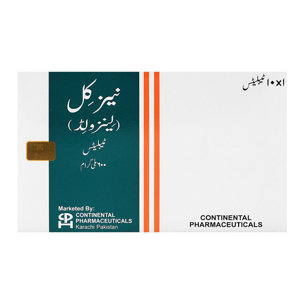 Continental Pharmaceuticals Nezkil Tablet, 600mg, 10-Pack