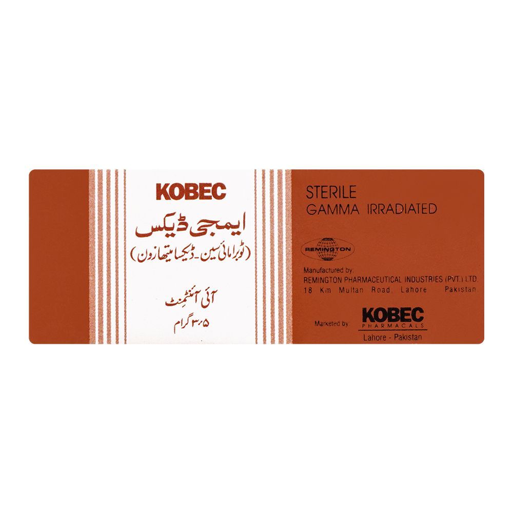 Purchase Kobec Pharmaceuticals Amgydex Eye Ointment, 3.5g Online at ...