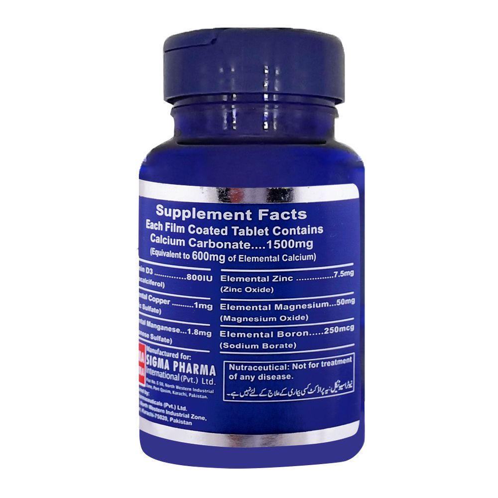 Buy Sigma Pharma Boncal Plus Tablet, Sugar-Free, 30-Pack Online at ...