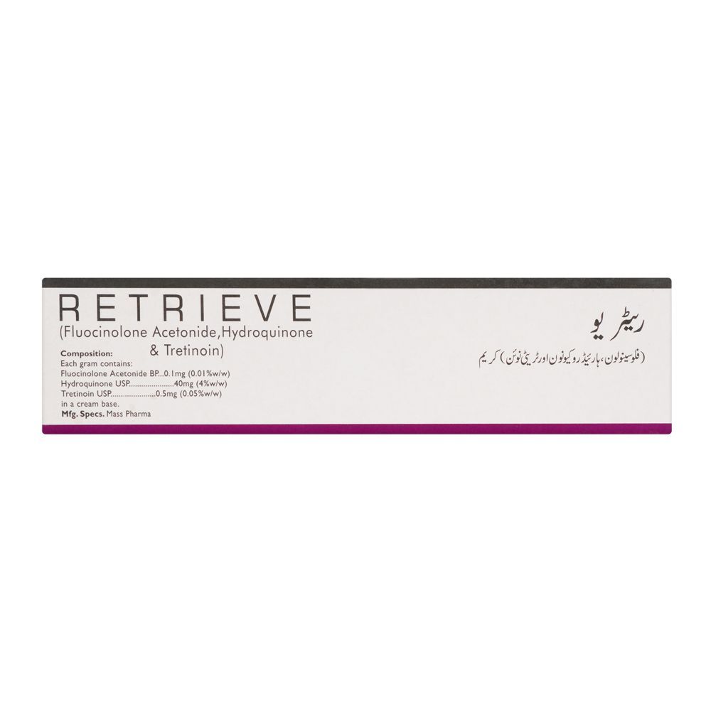 Purchase Mass Pharma Retrieve Cream, 30g Online at Special Price in ...