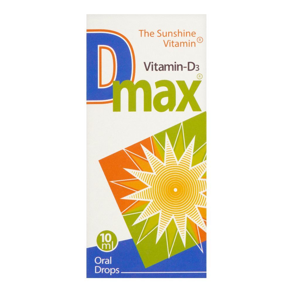Buy Matrix Pharma D-Max Vitamin D3 Oral Drops, 10ml Online at Special ...
