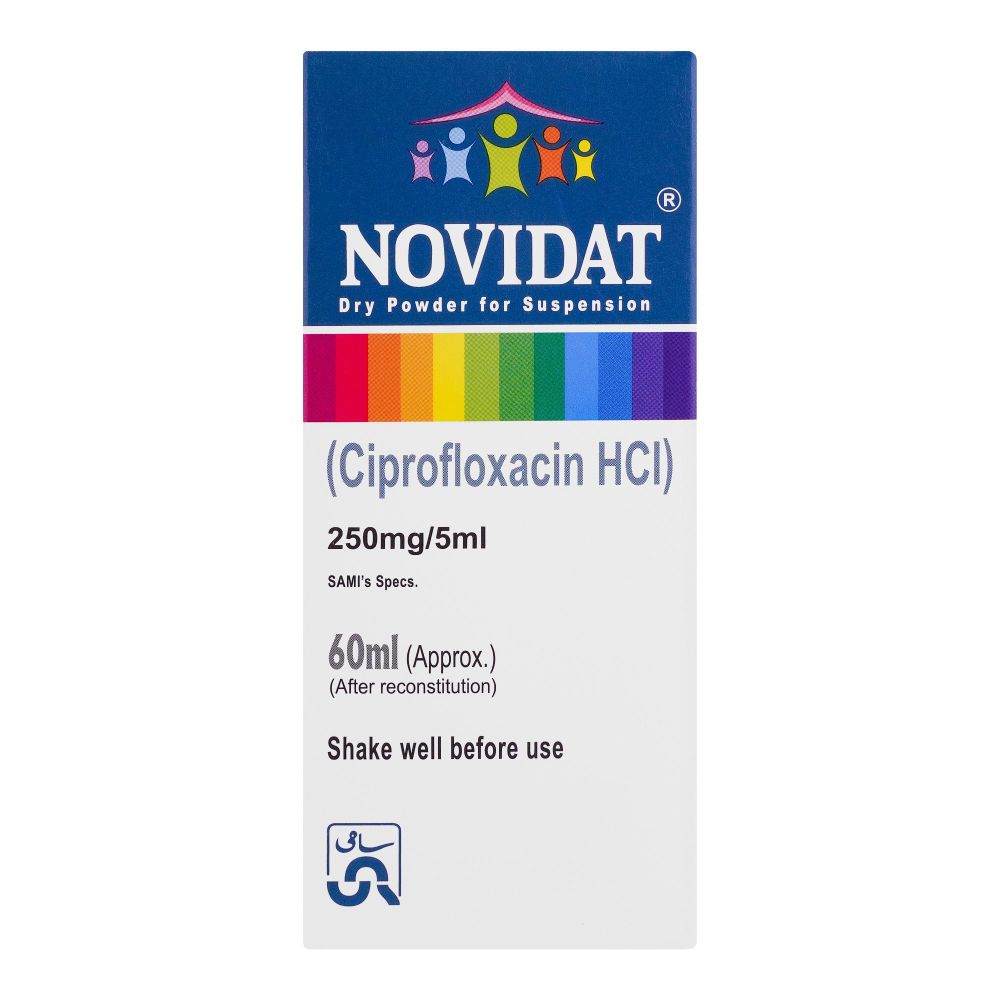 Buy Sami Pharmaceuticals Novidat Dry Suspension, 250mg/5ml Online at ...
