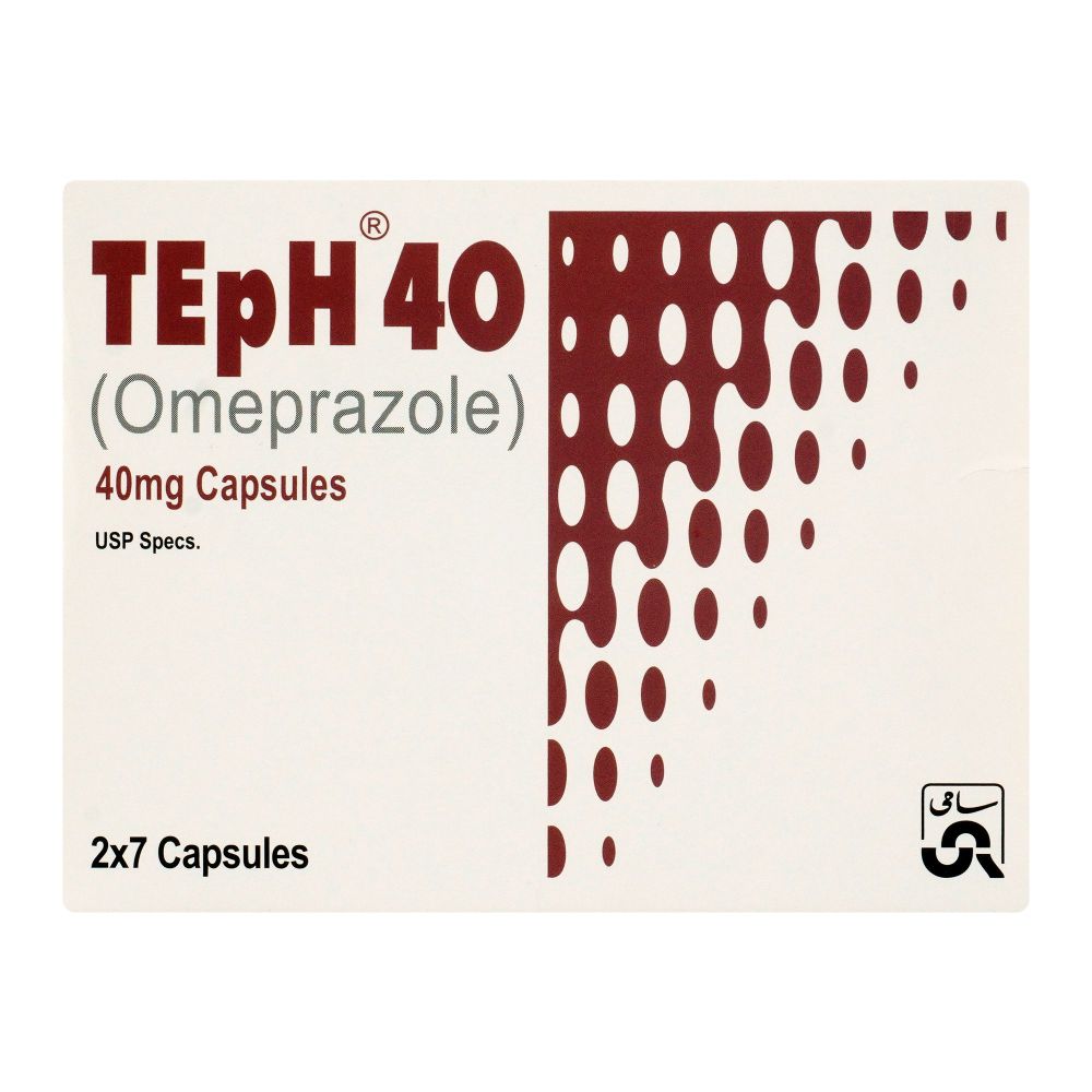 Purchase Sami Pharmaceuticals Teph Capsule, 40mg, 14-Pack Online at ...