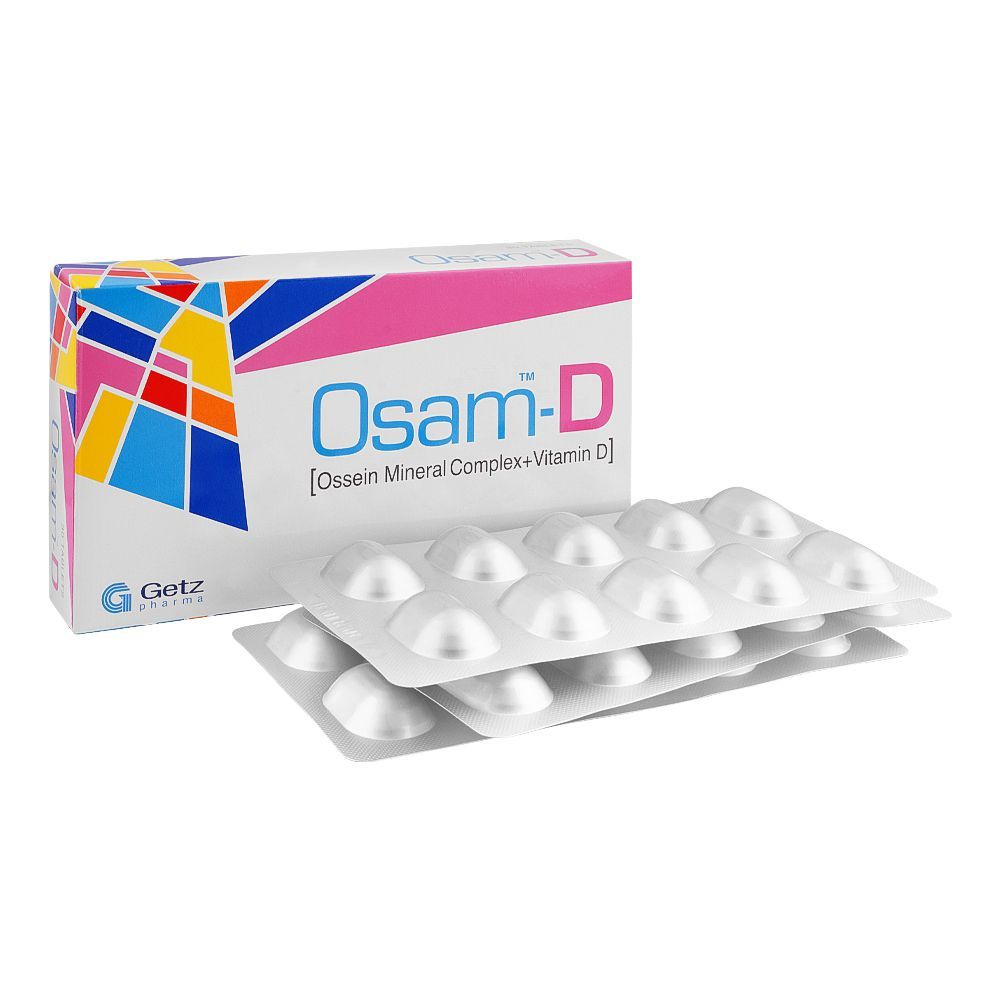 Buy Getz Pharma Osam-D Tablet, 30-Pack Online at Best Price in Pakistan ...