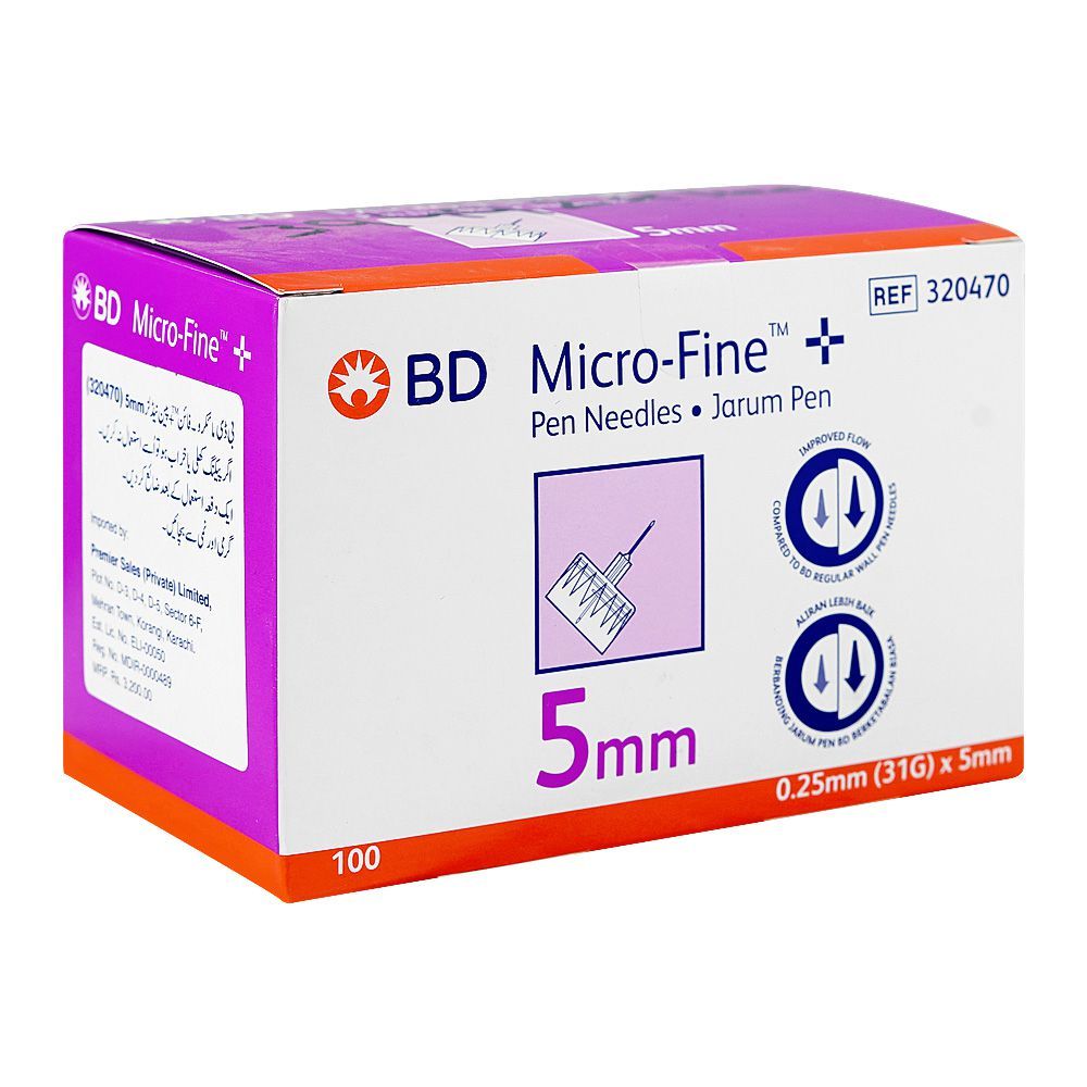 BD Micro-Fine Pen Needle, 5mm