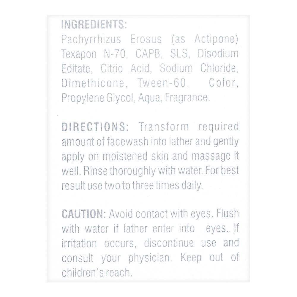 Buy Whiz Laboratories Acti White Whitening Face Wash, For Asian Skin ...