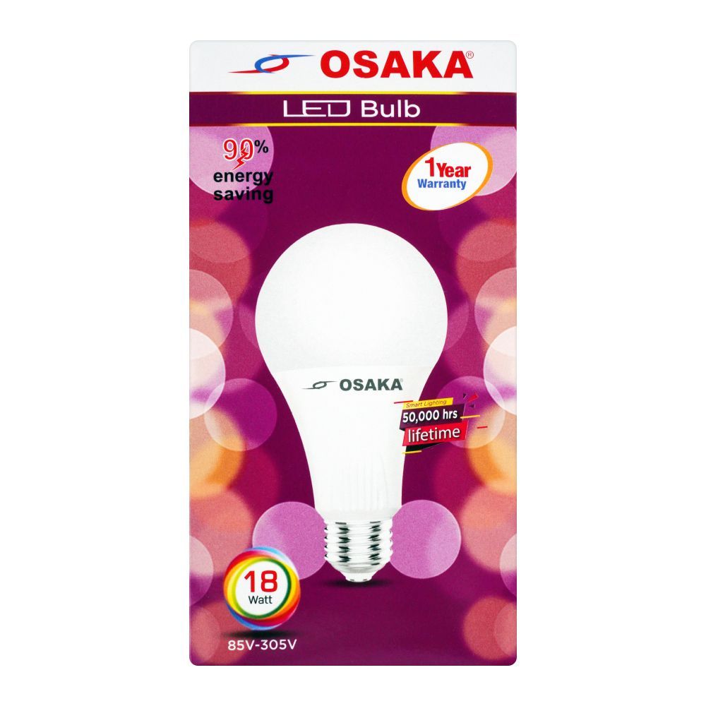 Buy Osaka LED Bulb, 18W, E27, Day Light Online at Best Price in ...
