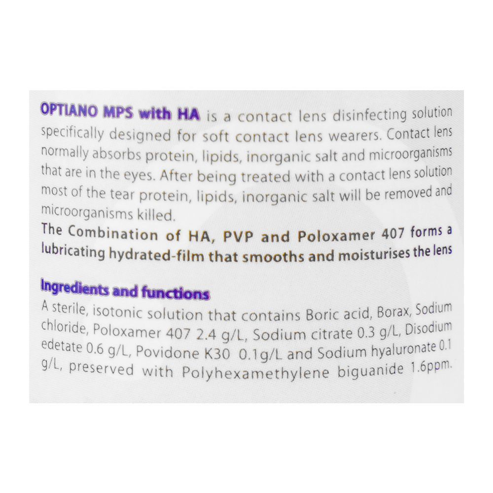 Buy Optiano Multi-Purpose Contact Lens Solution, 100ml Online at ...