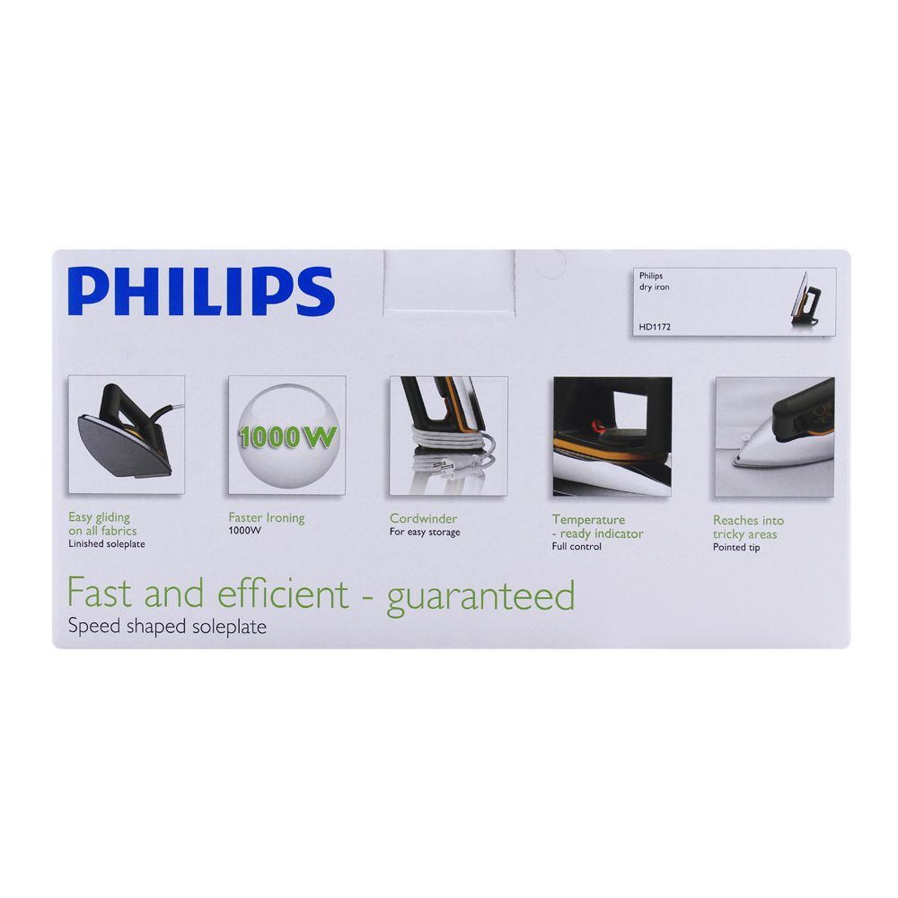 Buy Philips Dry Iron Fast and Efficient, HD1172 Online at Best Price in ...