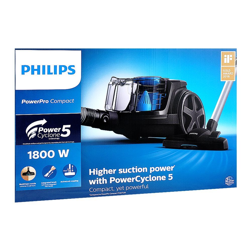 Purchase Philips Power Pro Compact Vaccum Cleaner Black FC9350/01 ...