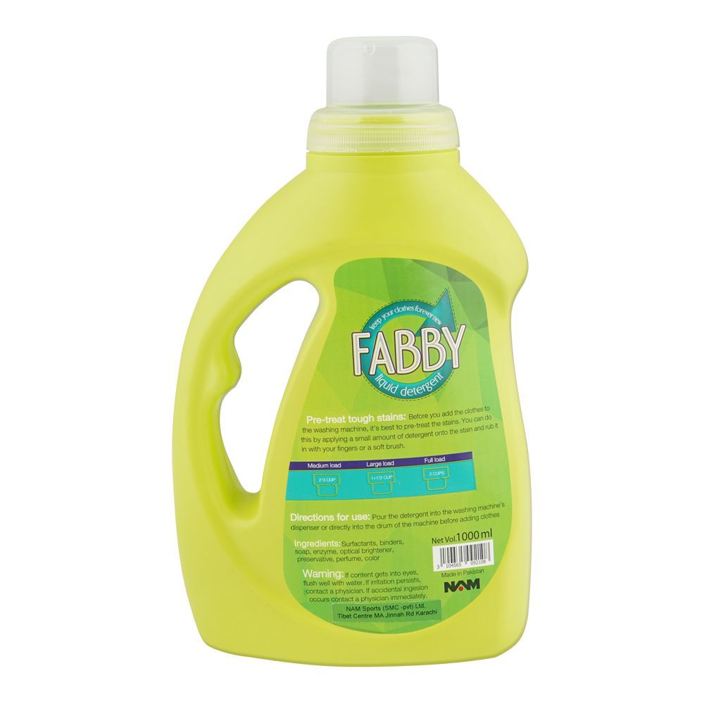 Fabby Original Liquid Detergent, 1000ml