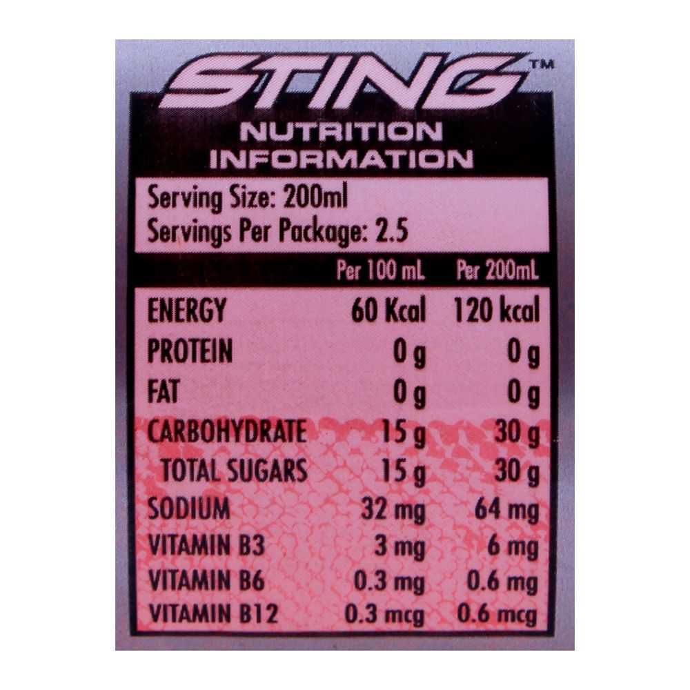 Purchase Sting Berry Blast Energy Drink 500ml Online at Best Price in ...