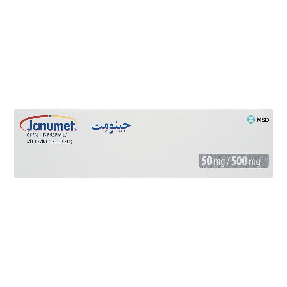 Order Searle Janumet Tablet, 50mg/500mg, 14-Pack Online at Special ...