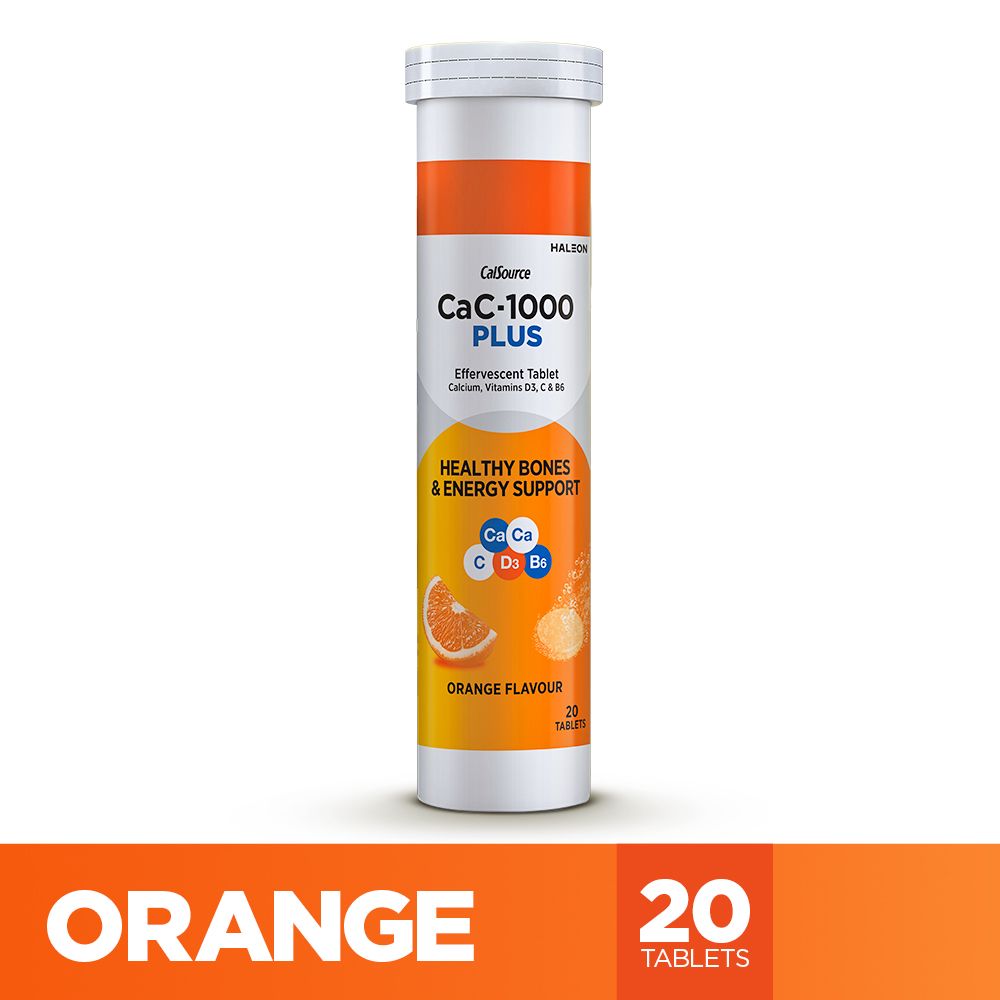 Purchase GSK Cac-1000 Plus Orange, 20-Pack Online at Special Price in ...