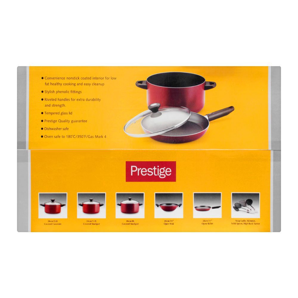 Purchase Prestige Classique Non Stick Cooking Set, 12 Pieces, 21179 ...
