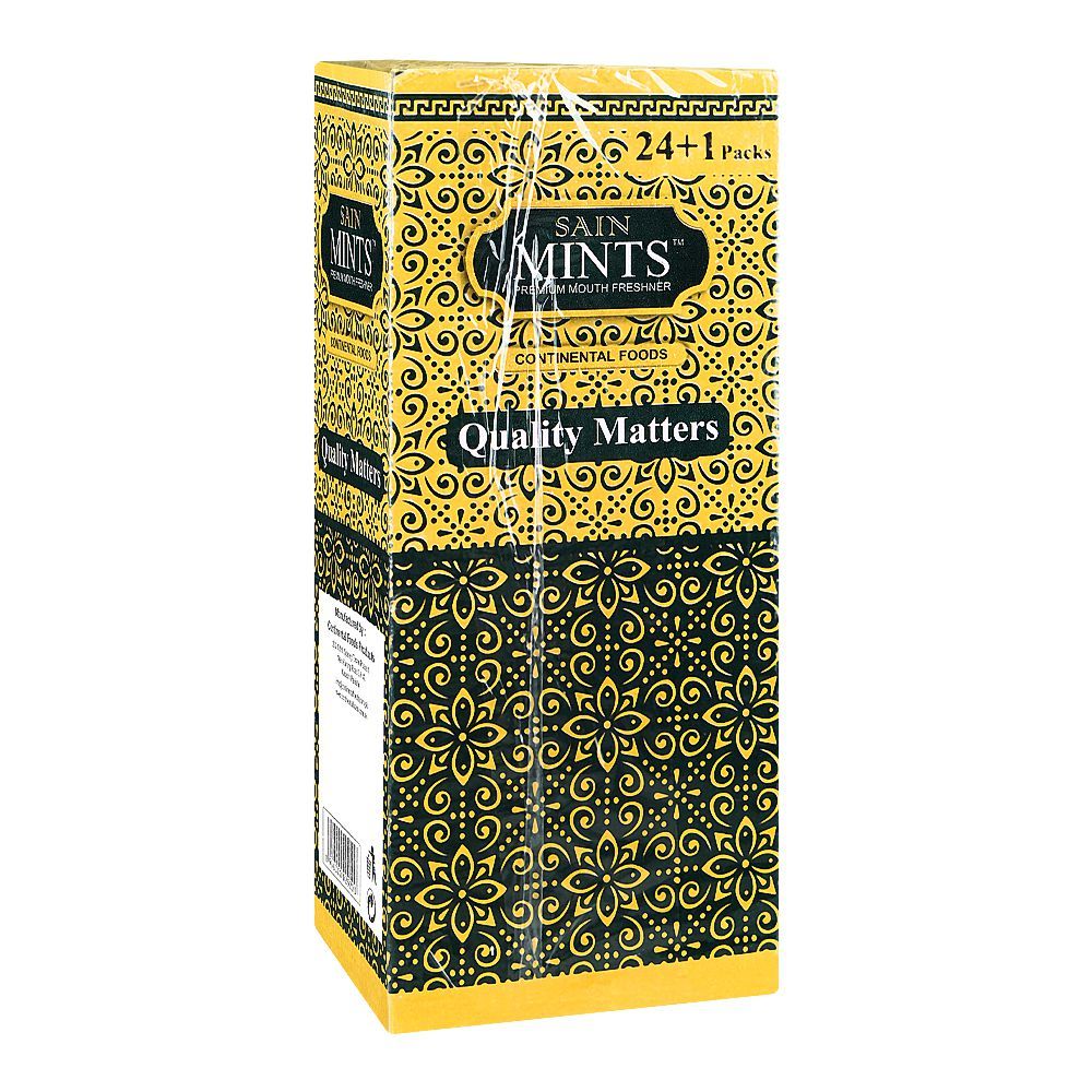 Buy Sain Mints Premium Mouth Freshener Box, 25-Pack Online at Best ...