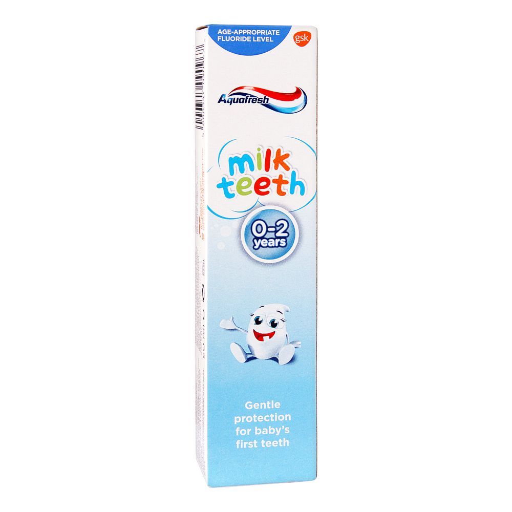 Order Aquafresh Milk Teeth Toothpaste, 0-2 Years, 50ml Online at ...