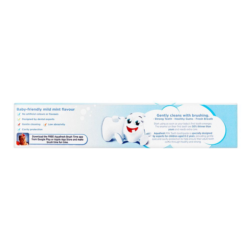 Order Aquafresh Milk Teeth Toothpaste, 0-2 Years, 50ml Online at ...