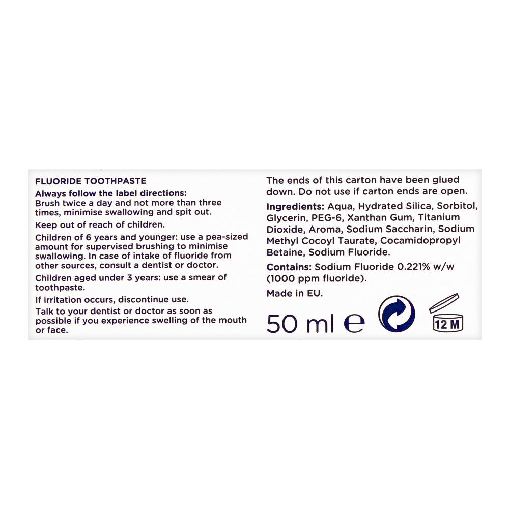Order Aquafresh Milk Teeth Toothpaste, 0-2 Years, 50ml Online at ...