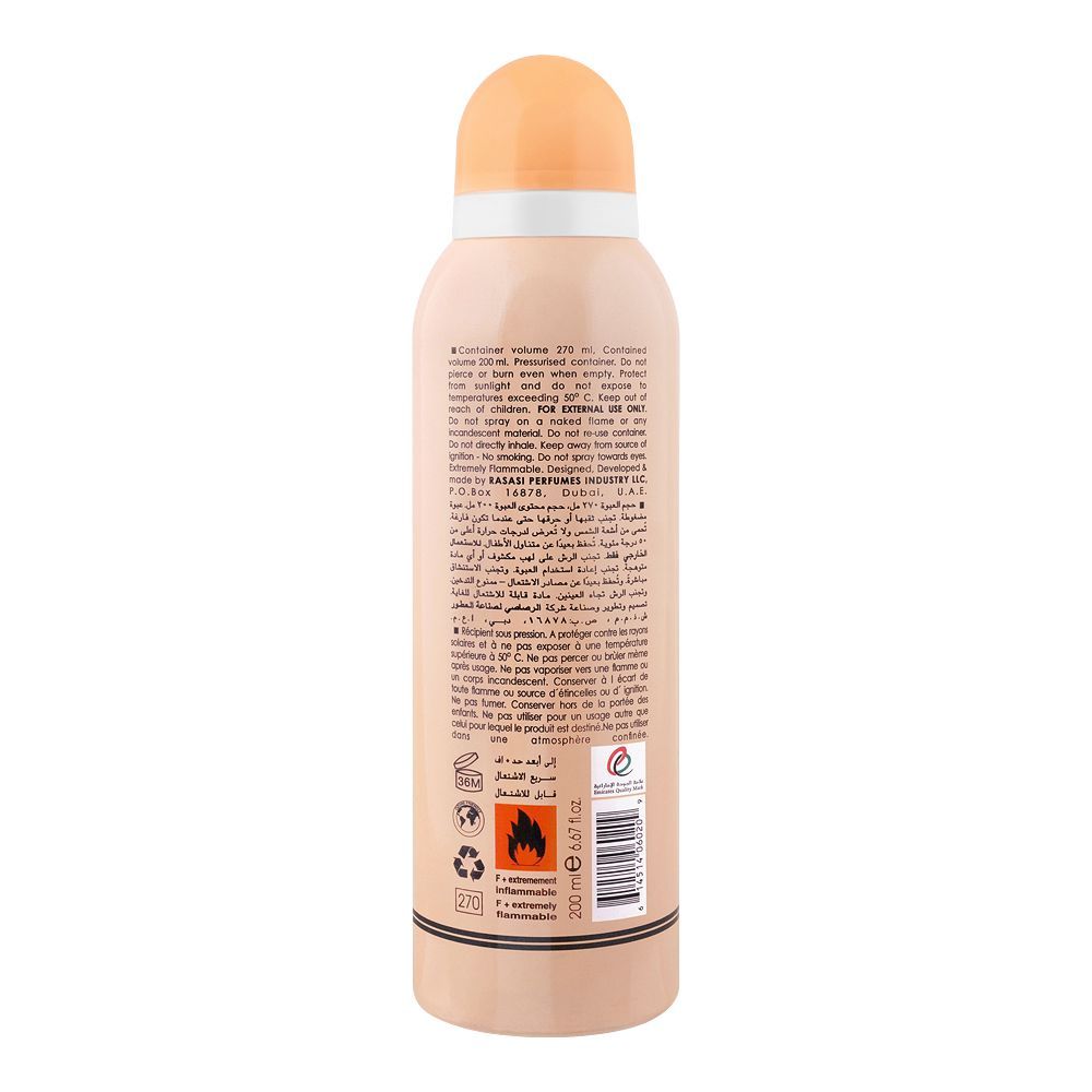 Purchase Rasasi Soul Secret Deodorant Body Spray For Women, 200ml ...