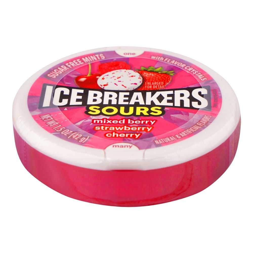 Ice Breakers Strawberry Cherry, Sugar Free, 42g
