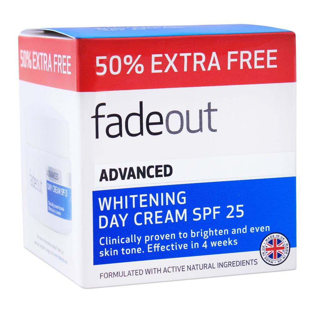 Buy Fade Out Advanced Whitening Day Cream, SPF 25, 50ml Online at Best ...