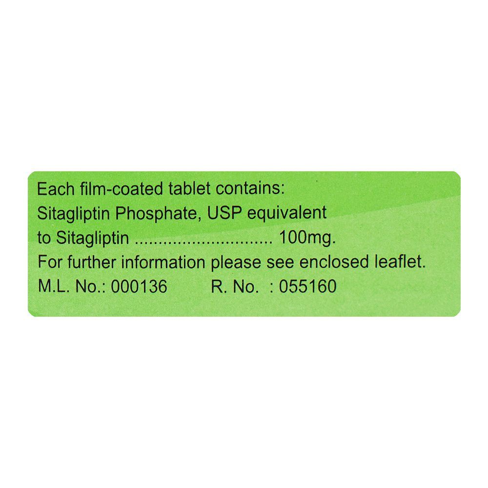 Sitaglu 100mg, Box (14 Tablets)