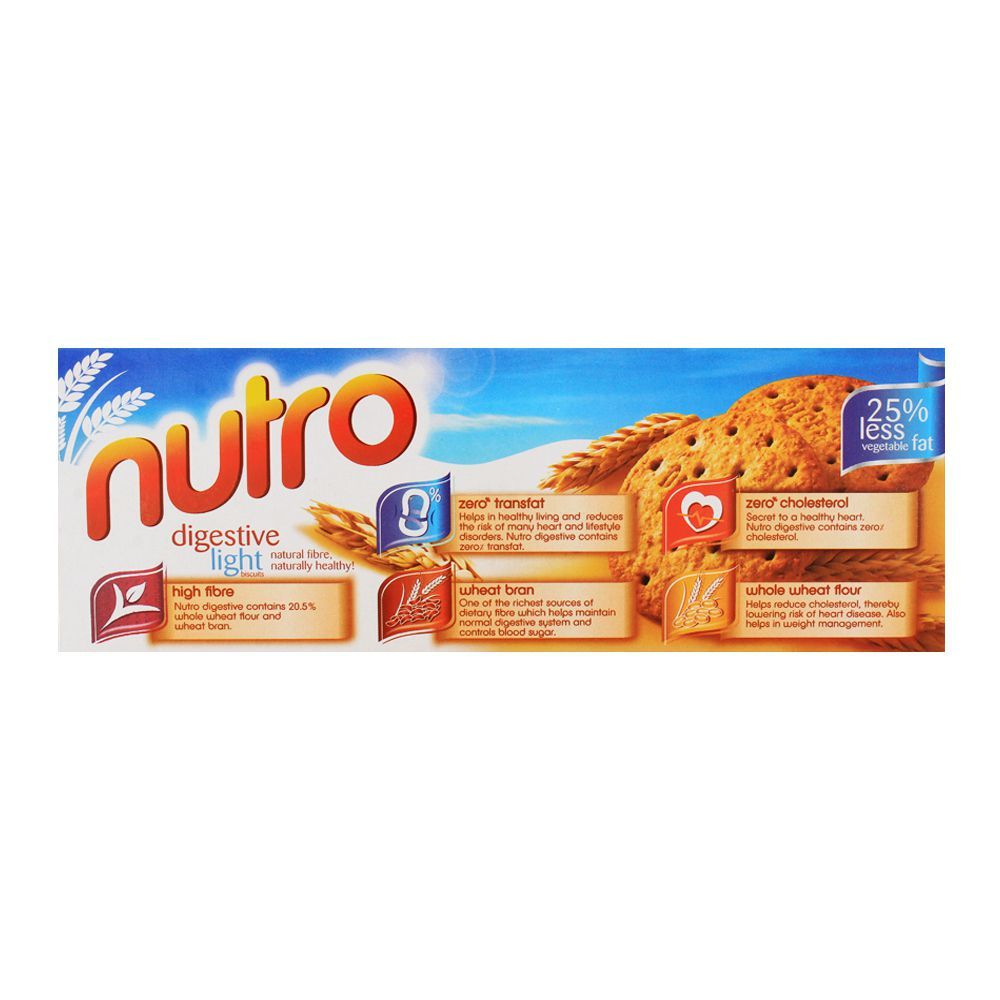 Buy Nutro Digestive Light Biscuit 400gm Online at Special Price in ...