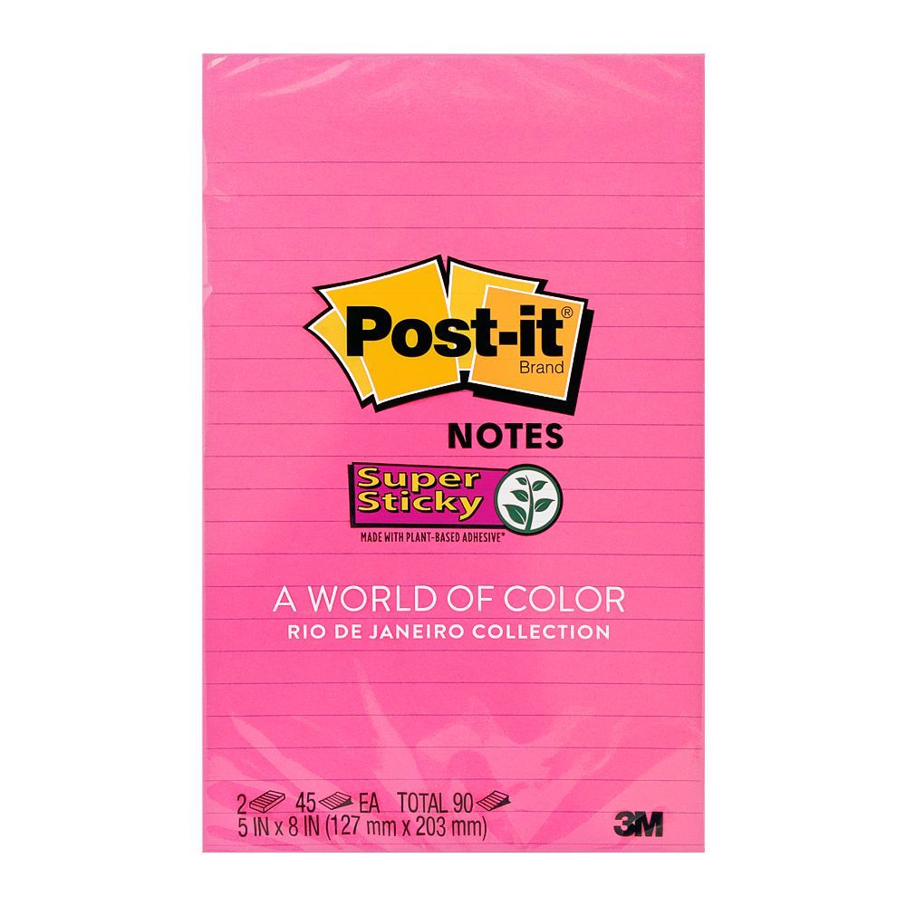 Order Post-It Super Sticky Notes, 5x8 Online at Special Price in ...