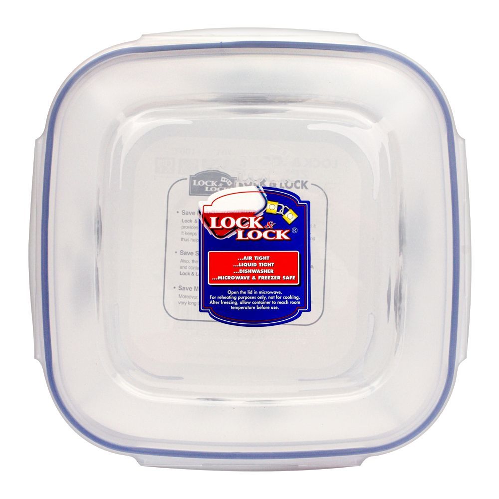 Order Lock & Lock Air Tight Square Zen Style Container, 4L, LLHSM8470 ...