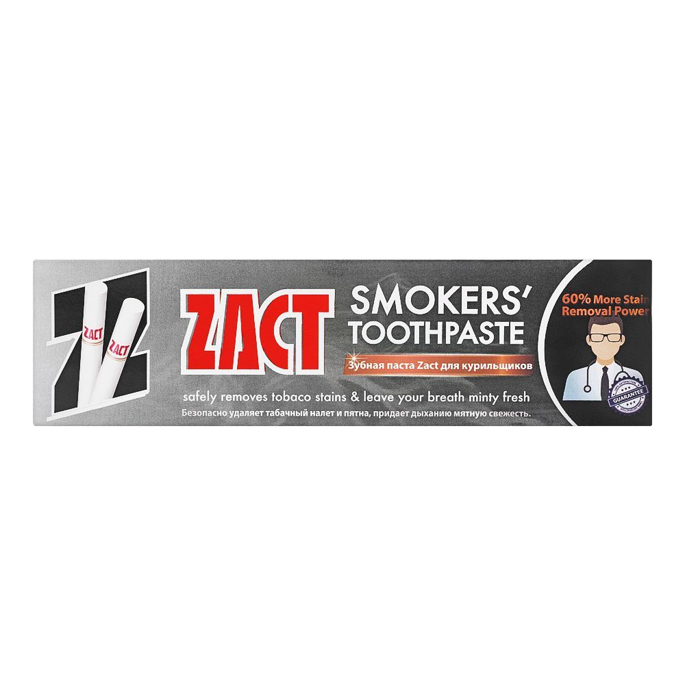 Buy ZACT Smokers Toothpaste 100g Online at Best Price in Pakistan ...