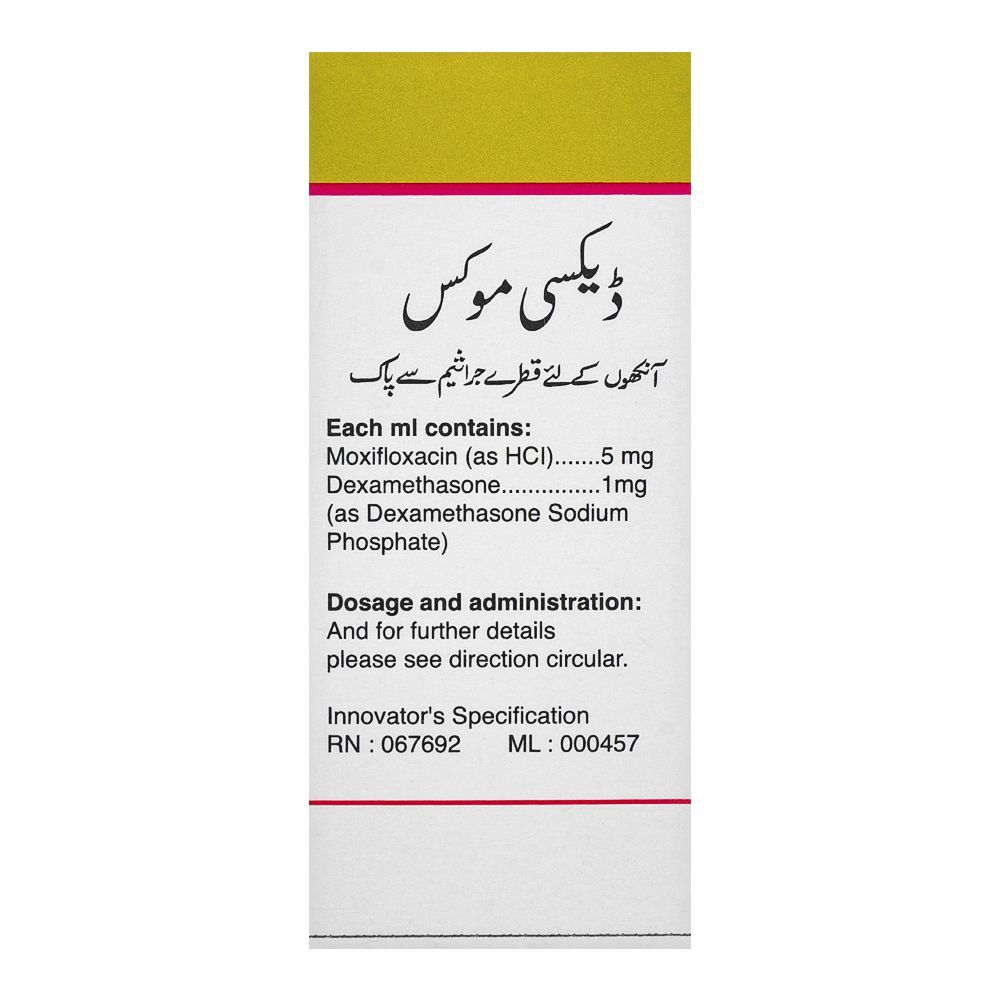 Purchase Barrett Hodgson Deximox Eye Drops, 5ml Online at Best Price in ...
