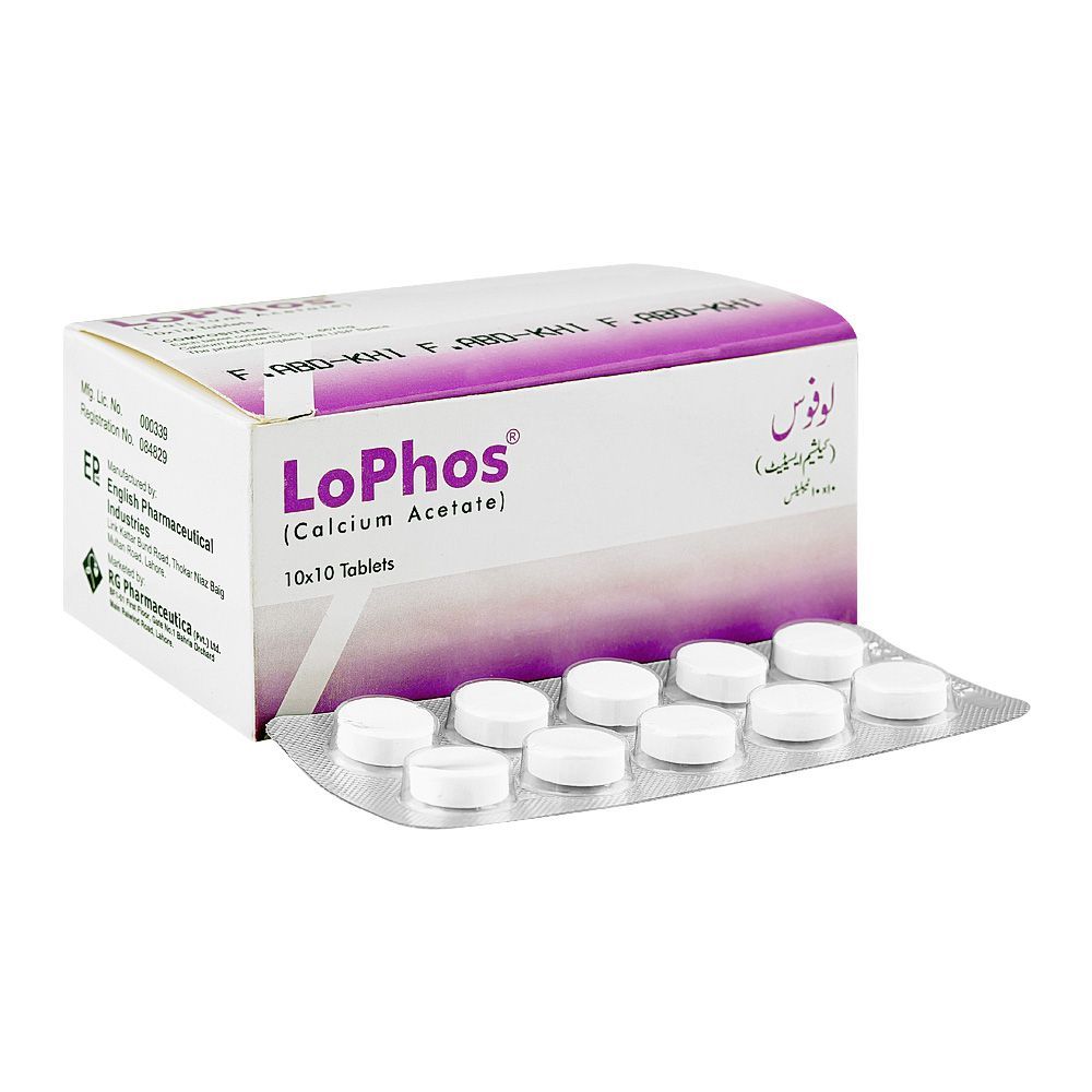 RG Pharma Lophos Tablet, 1-Strip