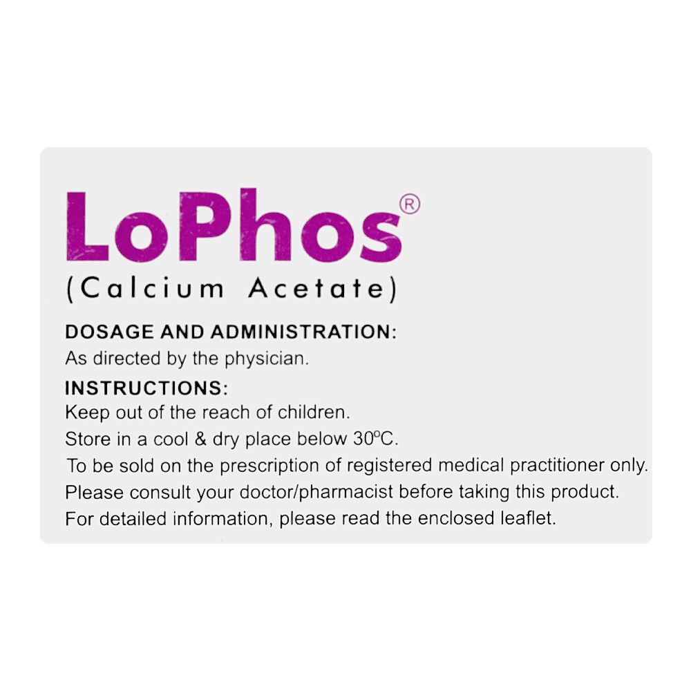 RG Pharma Lophos Tablet, 1-Strip