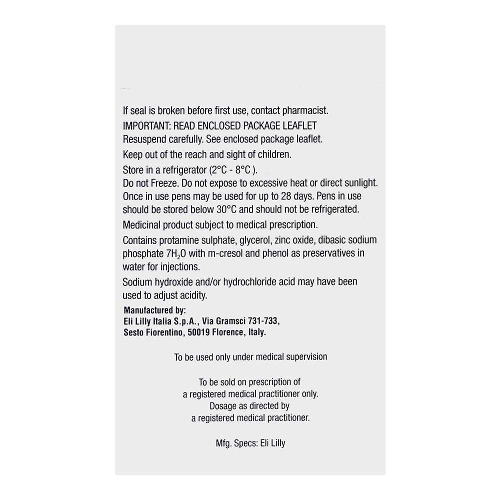 Order Eli Lilly Humalog Mix 25 KwikPen, 100IU/ml, 3.5mg/ml, 3ml Online ...