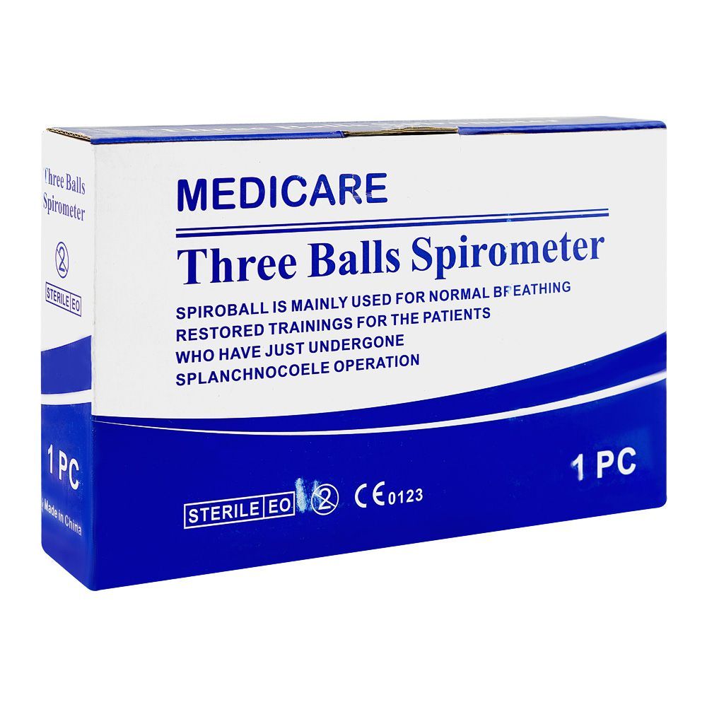 Medicare Three Balls Spirometer, 1-Pack