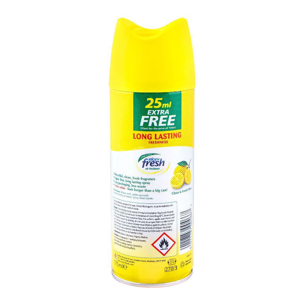 Order Nice 'N' Fresh Air Freshener, Citrus Burst, 175ml Online at ...