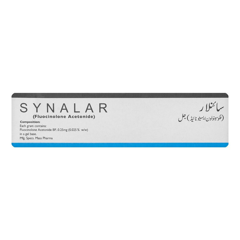 Purchase Mass Pharma Synalar Gel, 30g Online at Best Price in Pakistan ...