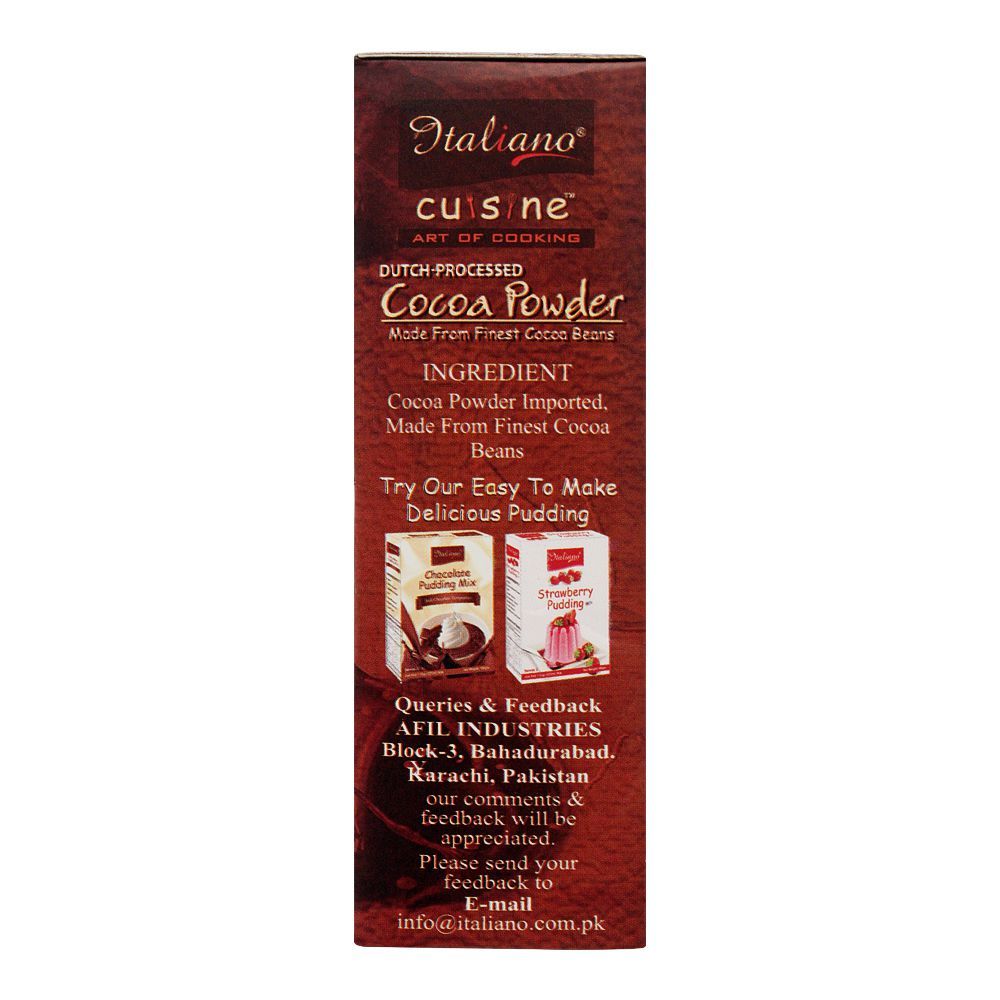Order Italiano Cocoa Powder, Unsweetened, 100g Online at Special Price ...