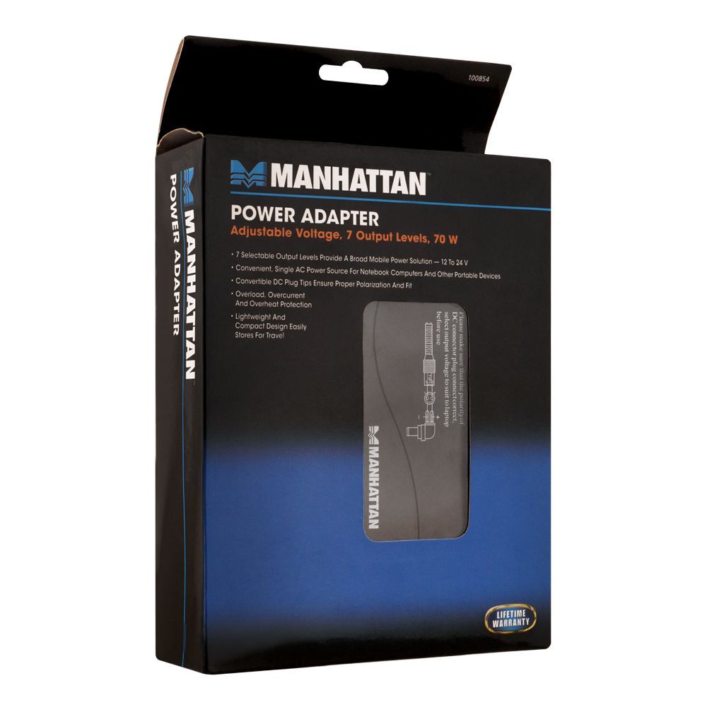 Order Manhattan Adjustable Voltage Power Adapter 70W, 100854 Online at ...