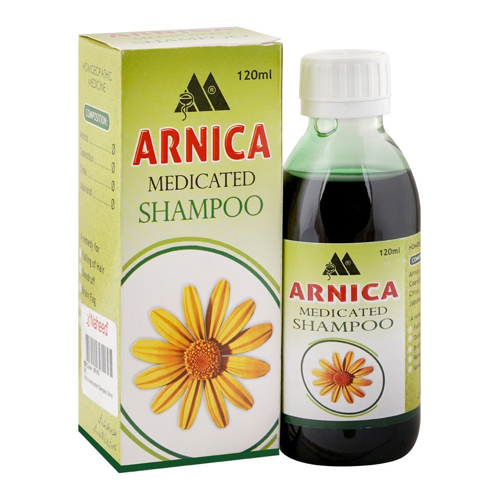 Arnica Medicated Shampoo, For Hair Fall & Dandruff, 100ml