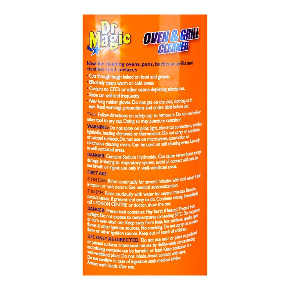 Order Dr. Magic Oven & Grill Cleaner, 390ml Online at Best Price in ...