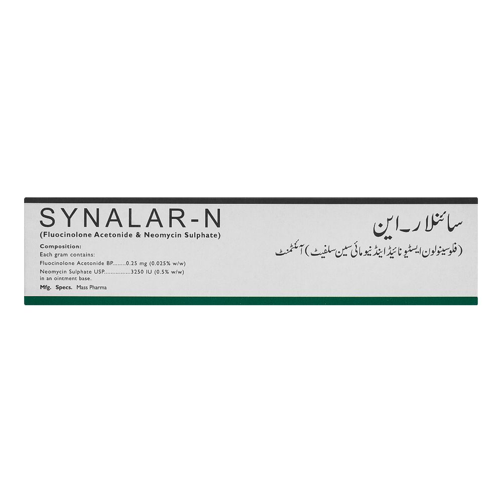 Buy Mass Pharma Synalar-N Ointment, 30g Online at Best Price in ...