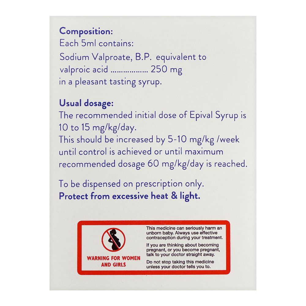 Purchase Abbott Epival Syrup, 120ml Online at Best Price in Pakistan ...