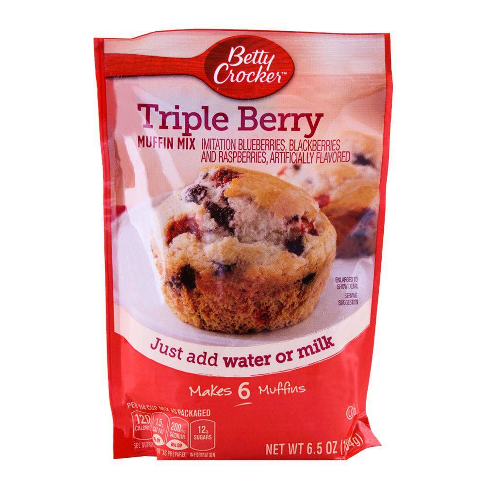 Purchase Betty Crocker Triple Berry Muffin Mix 184g Online at Special ...