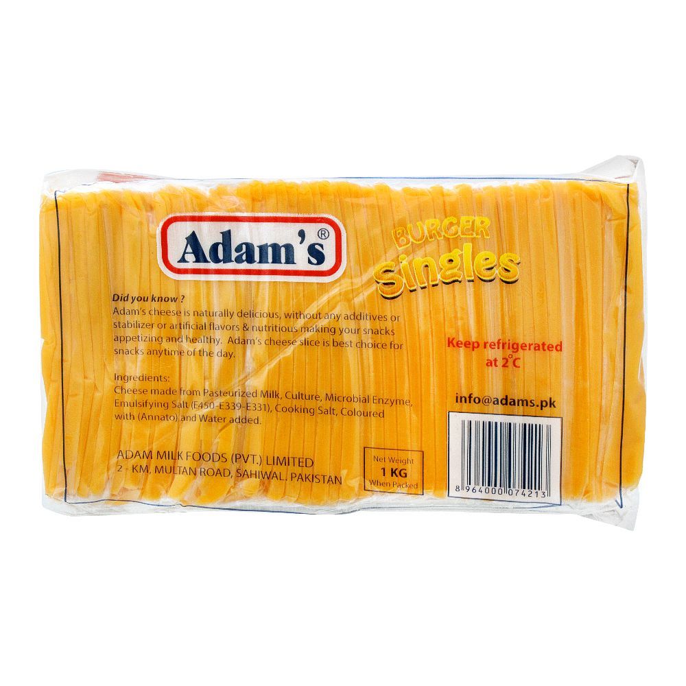 Buy Adam's Burger Cheese Slices, 1 KG Online at Best Price in Pakistan ...