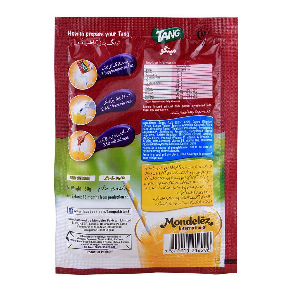 Purchase Tang Mango Jug Pack 50gm Online at Best Price in Pakistan ...