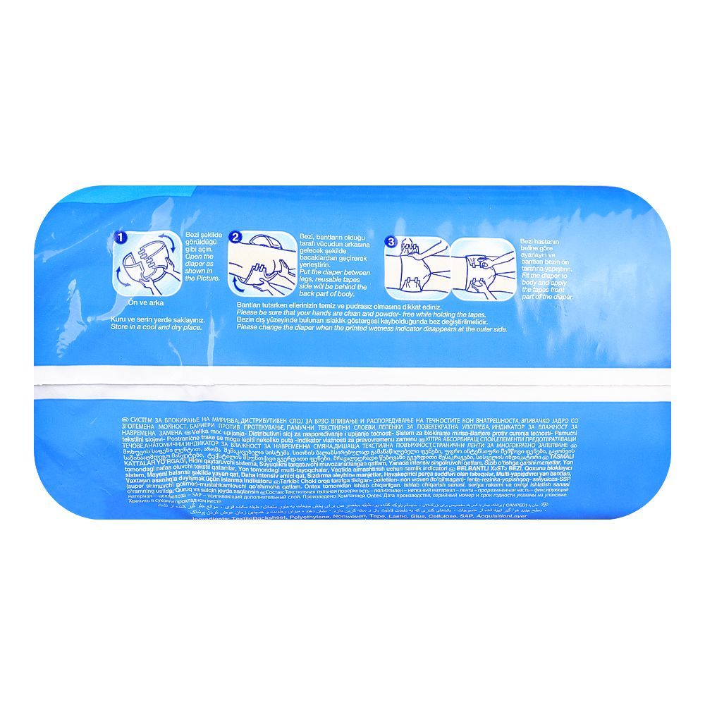 Buy Canped Adult Diaper, Large, 100-150cm, 7-Pack Online at Best Price ...