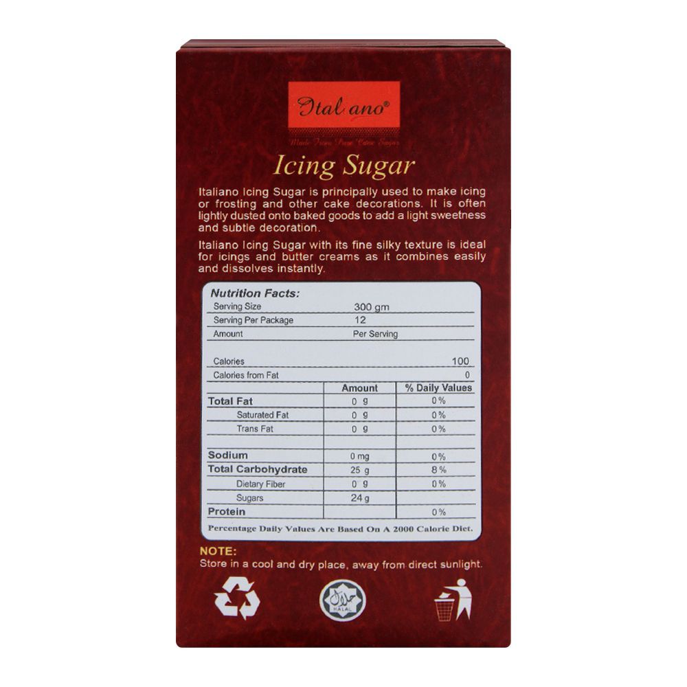 Order Italiano Icing Sugar, 300g Online at Best Price in Pakistan ...